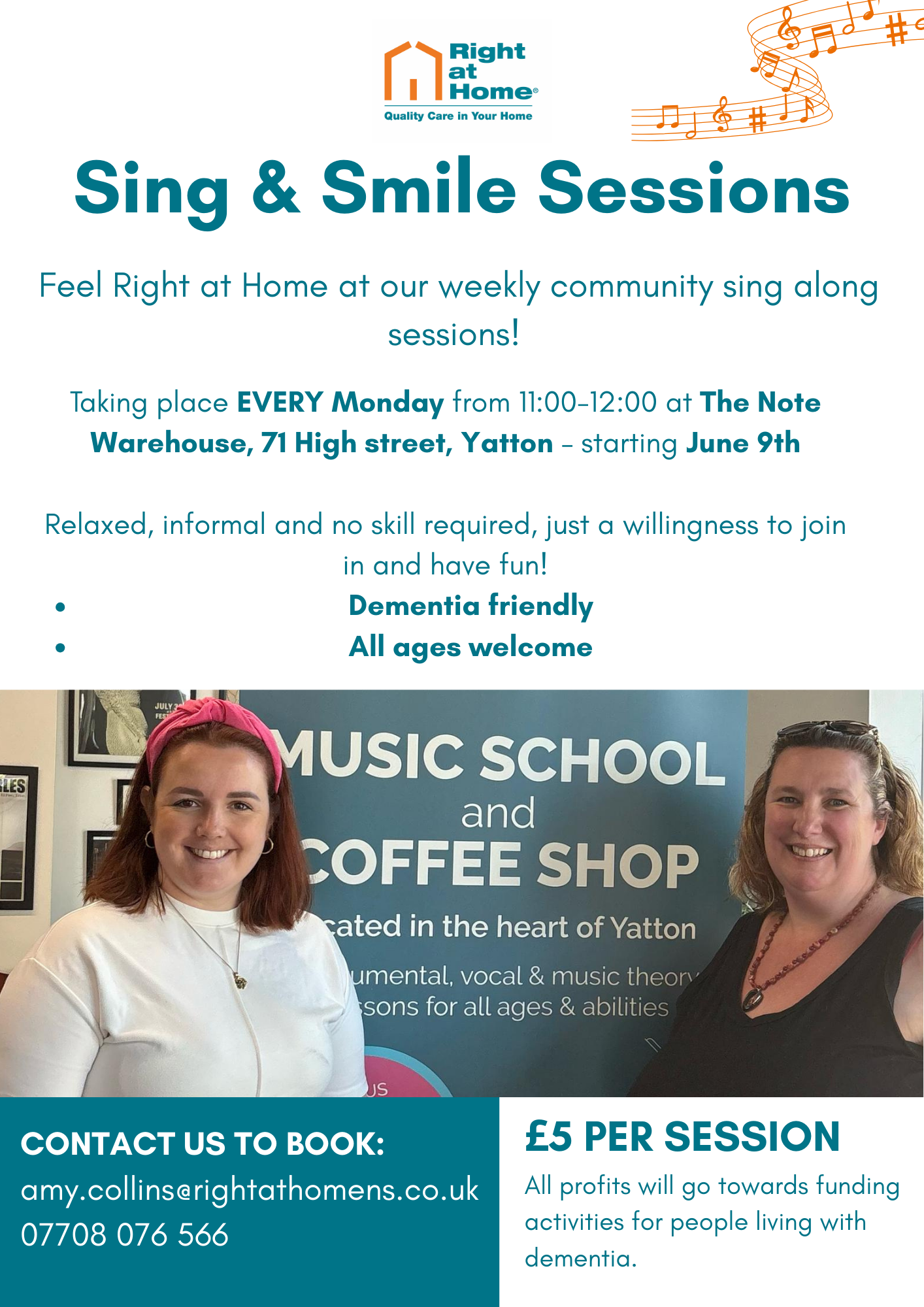 Sing & Smile Sessions - Yatton - Congresbury.net